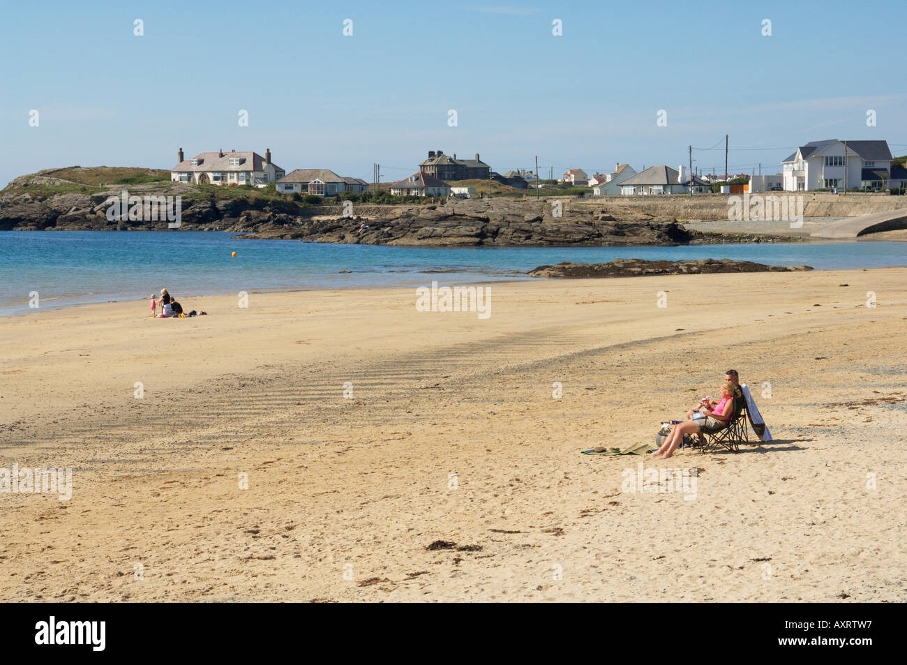 Trearddur bay hi-res stock photography and images - Alamy