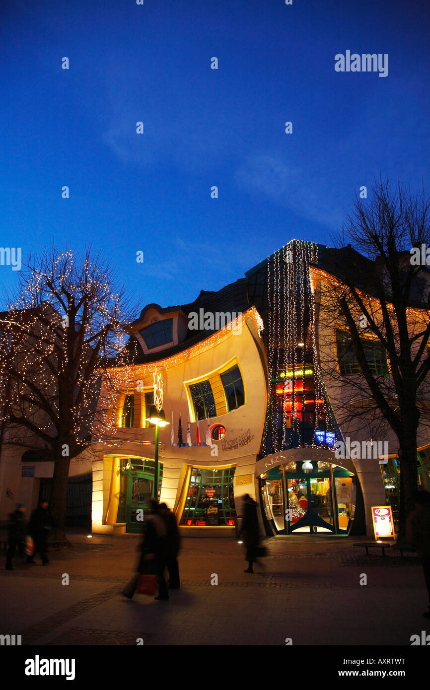 Crooked House, Sopot, Poland Stock Photo - Alamy