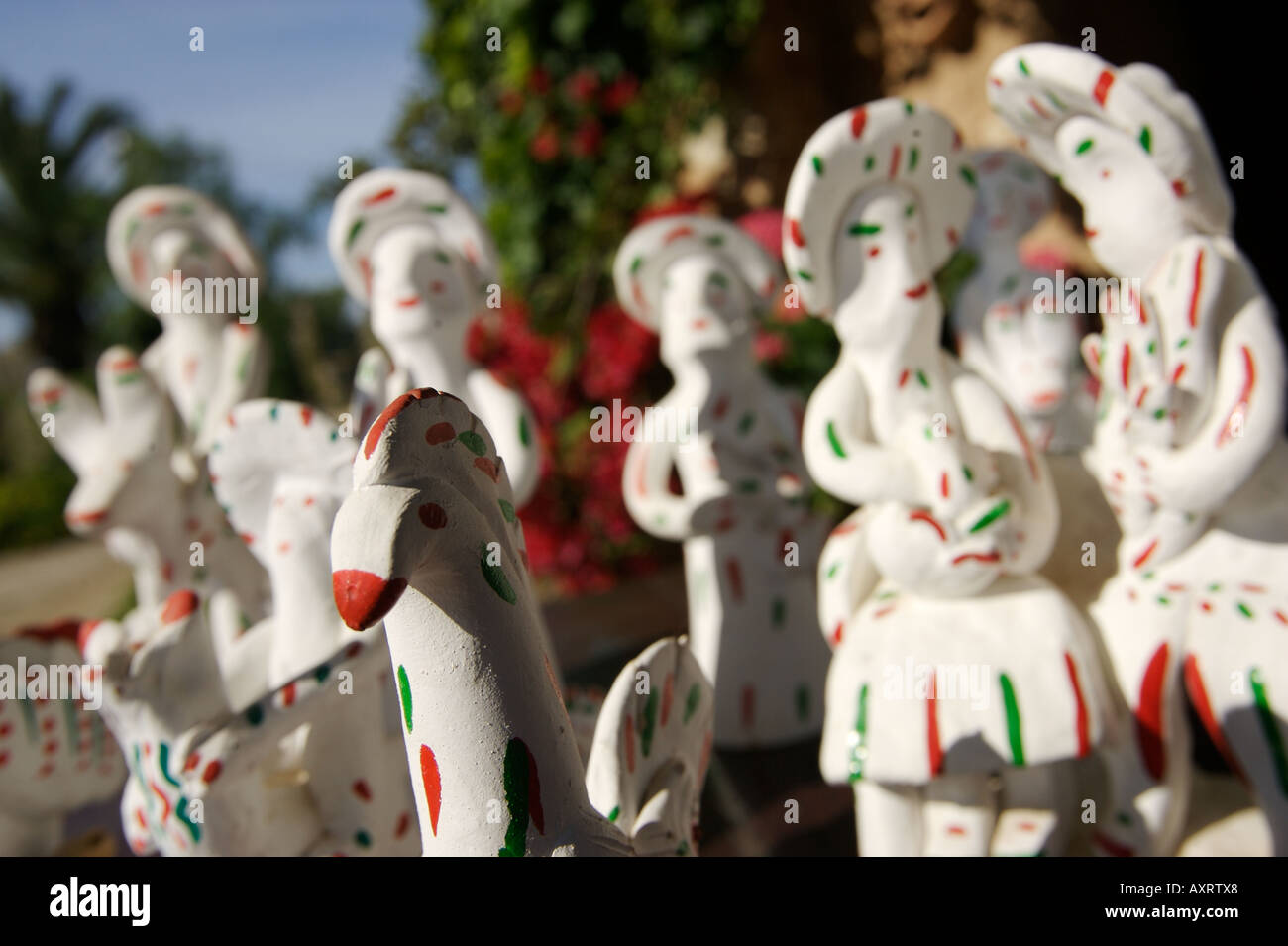 Making Siurell figurines in Majorca Stock Photo - Alamy