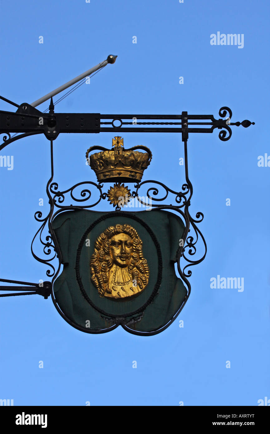 LONDON, UK - MARCH 07, 2008: Commemorative trade sign in Gresham Street ...