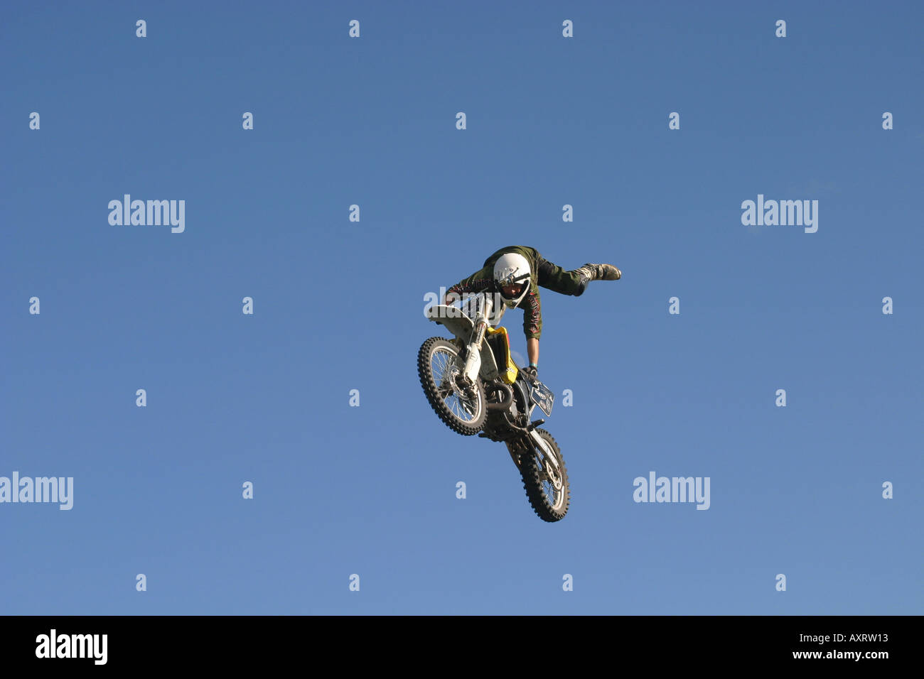 Flying through powerful blue red hi-res stock photography and images ...