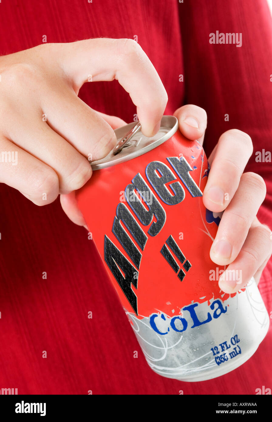 Illustration teen angry anger hi-res stock photography and images - Alamy