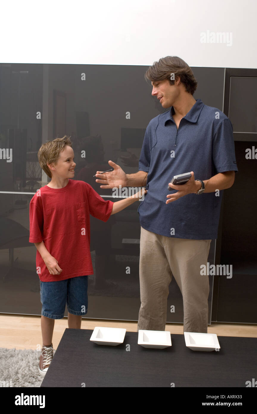 Kids bothering parents hi-res stock photography and images - Alamy