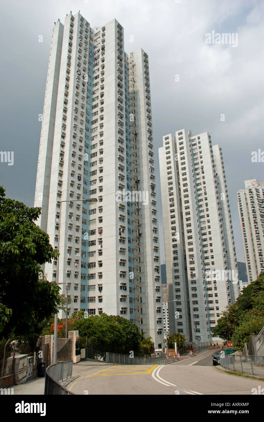 Buildings in Hong Kong Stock Photo - Alamy