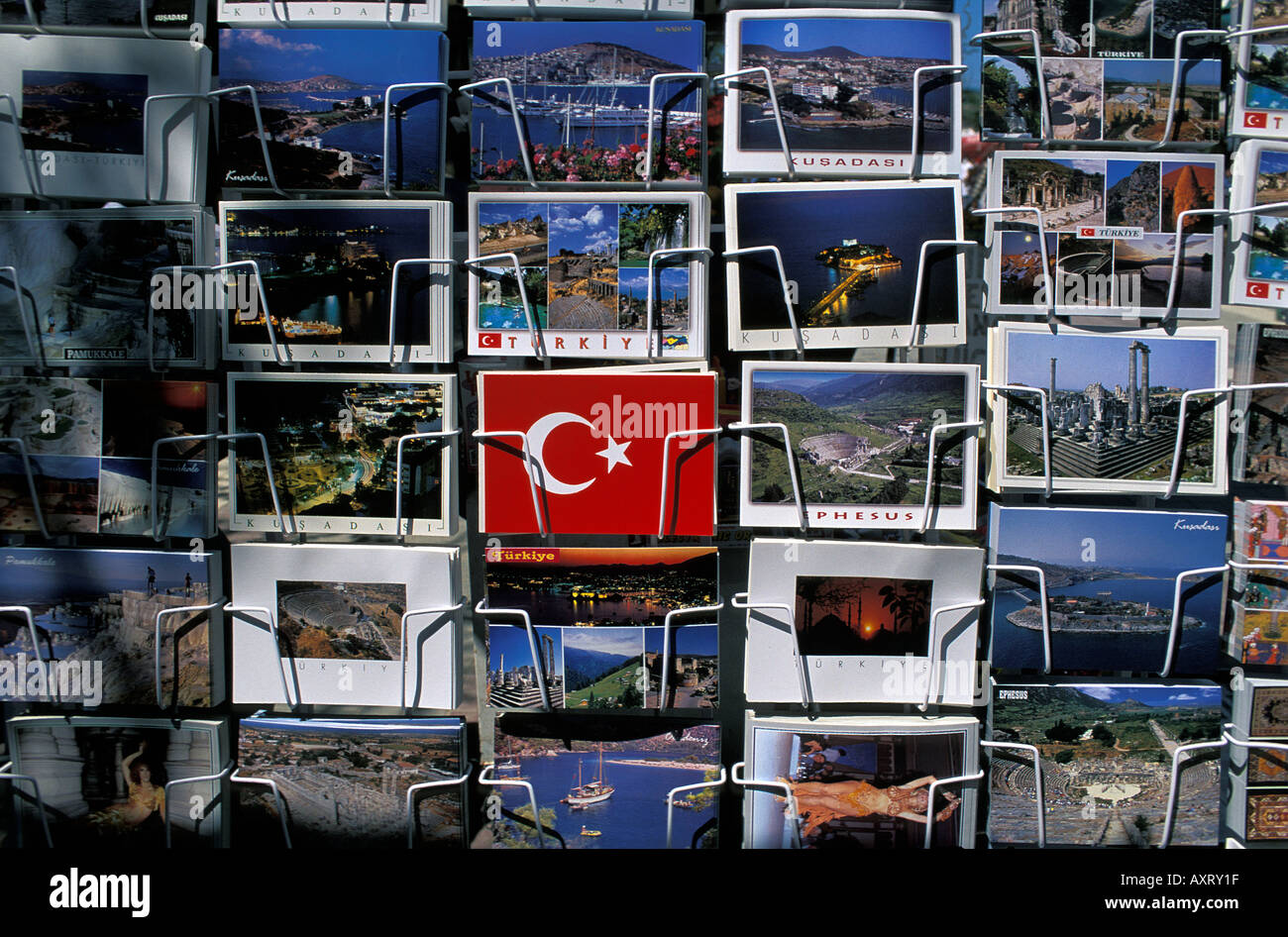 postcards at Ephesus Stock Photo - Alamy