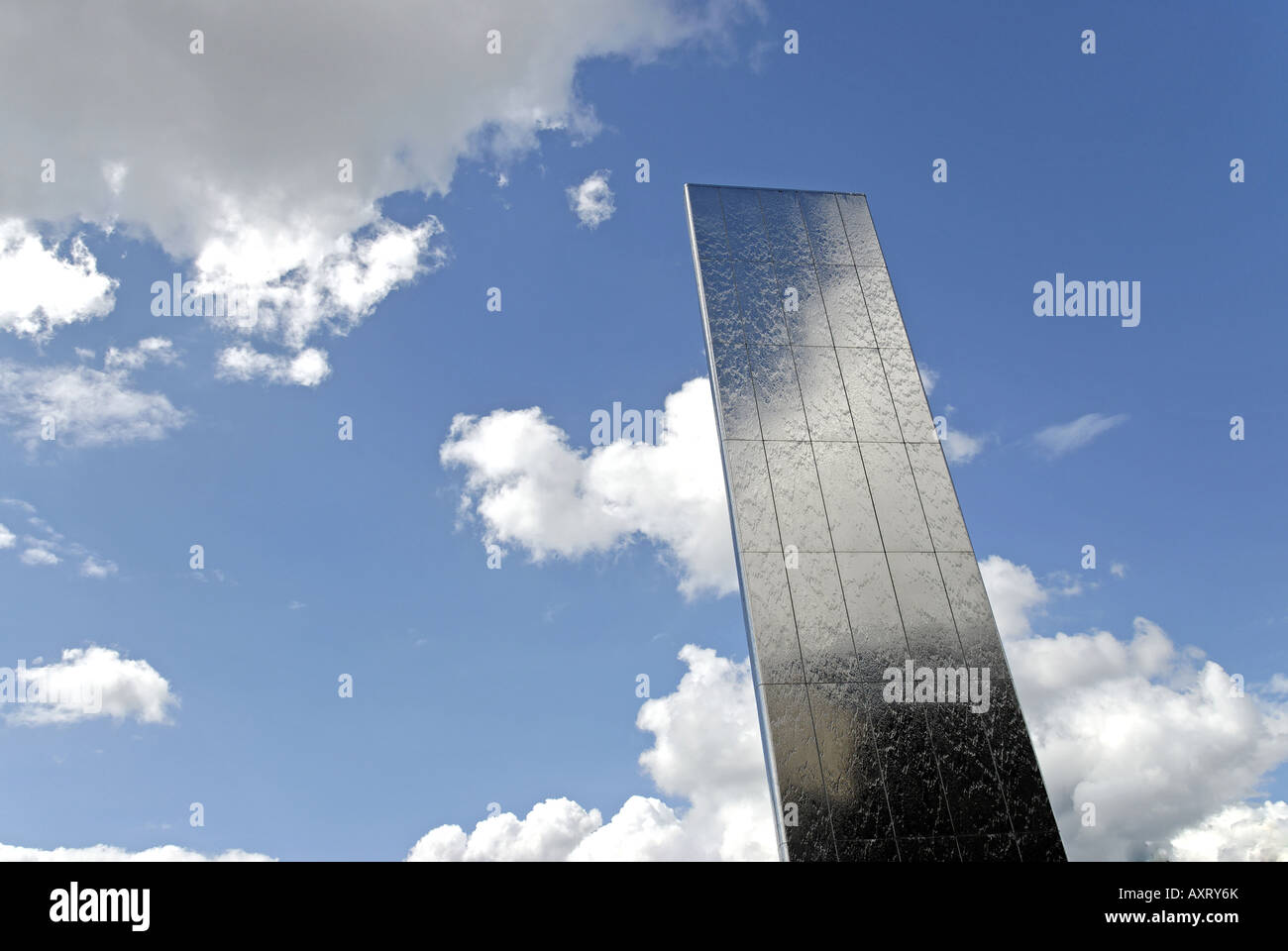 Cardiff bay water tower art Stock Photo - Alamy