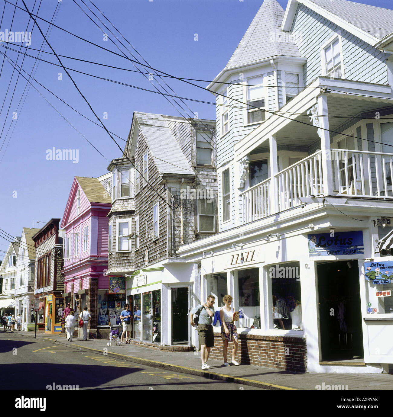 geography / travel, USA, Massachusetts, Cape Cod, Provincetown Stock ...