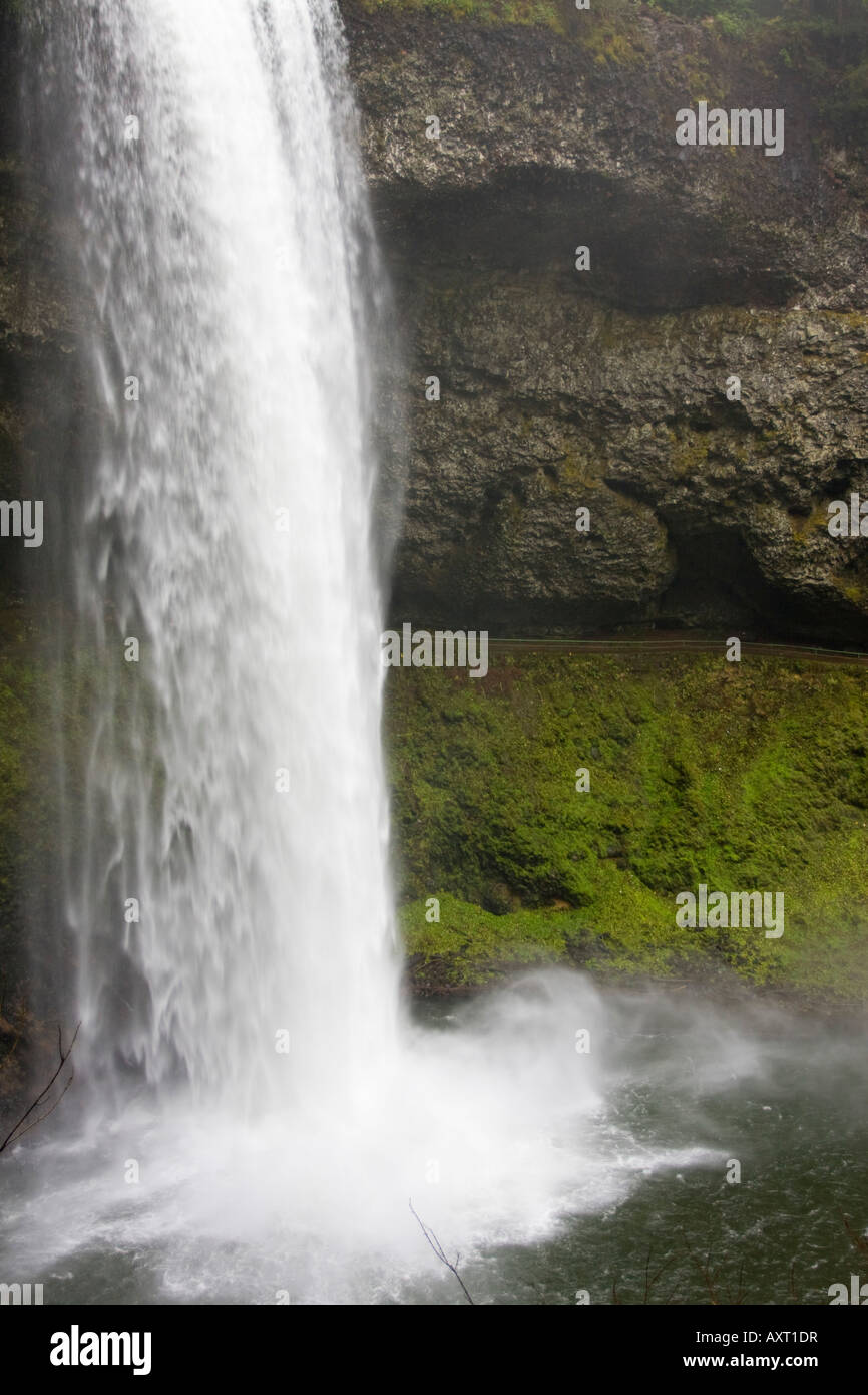 South Falls Silver Creek Falls State Park Oregon USA Stock Photo - Alamy
