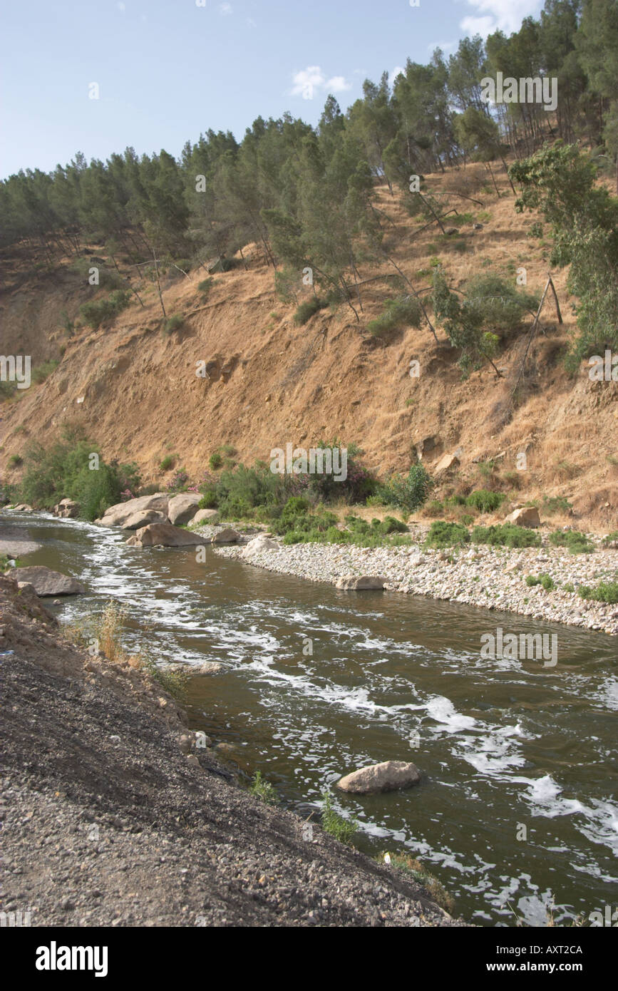 The Biblical River Jabok Jordan Stock Photo - Alamy