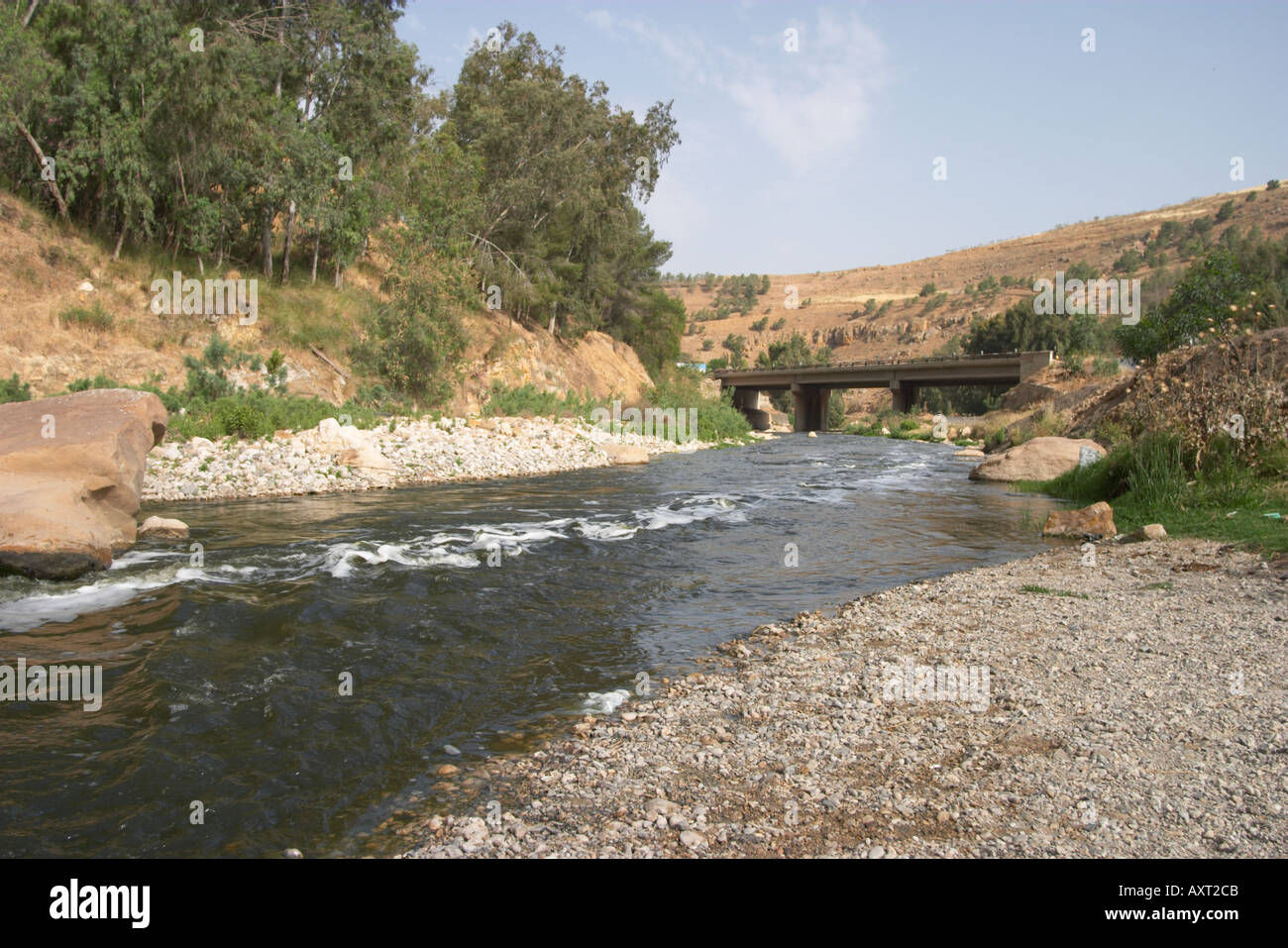 The Biblical River Jabok Jordan Stock Photo - Alamy