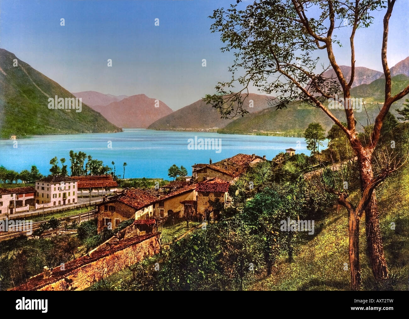 Romantic italian view hi-res stock photography and images - Alamy