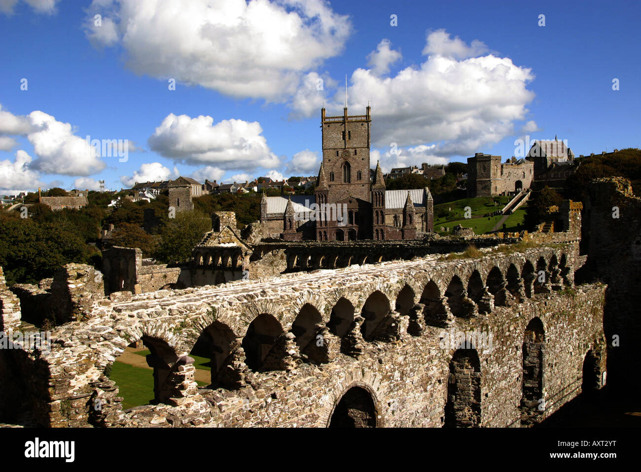 Bishop's Palace St David's Cathedral, St Davids Wales UK 37639 StDavids ...