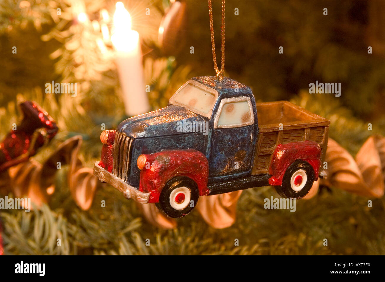 Old truck christmas tree decoration hi-res stock photography and images ...