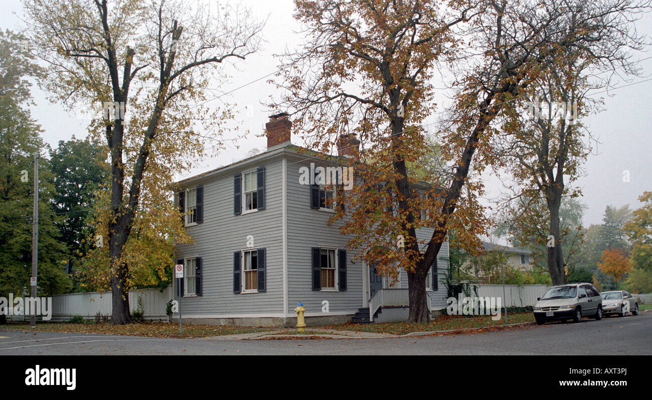 House in Niagara on the lake, Canada, North America Stock Photo - Alamy