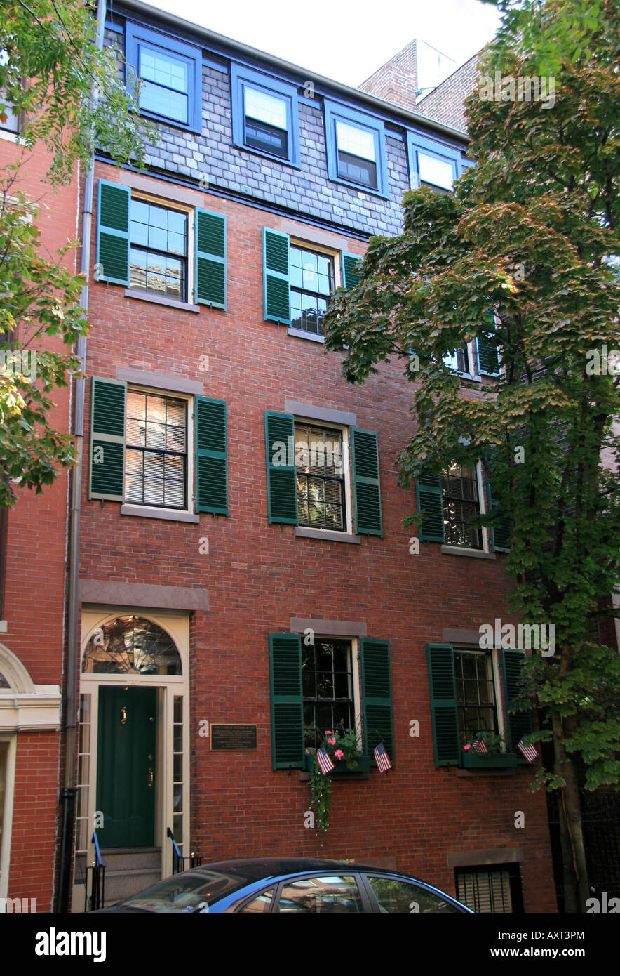 The Lewis and Harriet Hayden House, Phillips Street, on the Black ...
