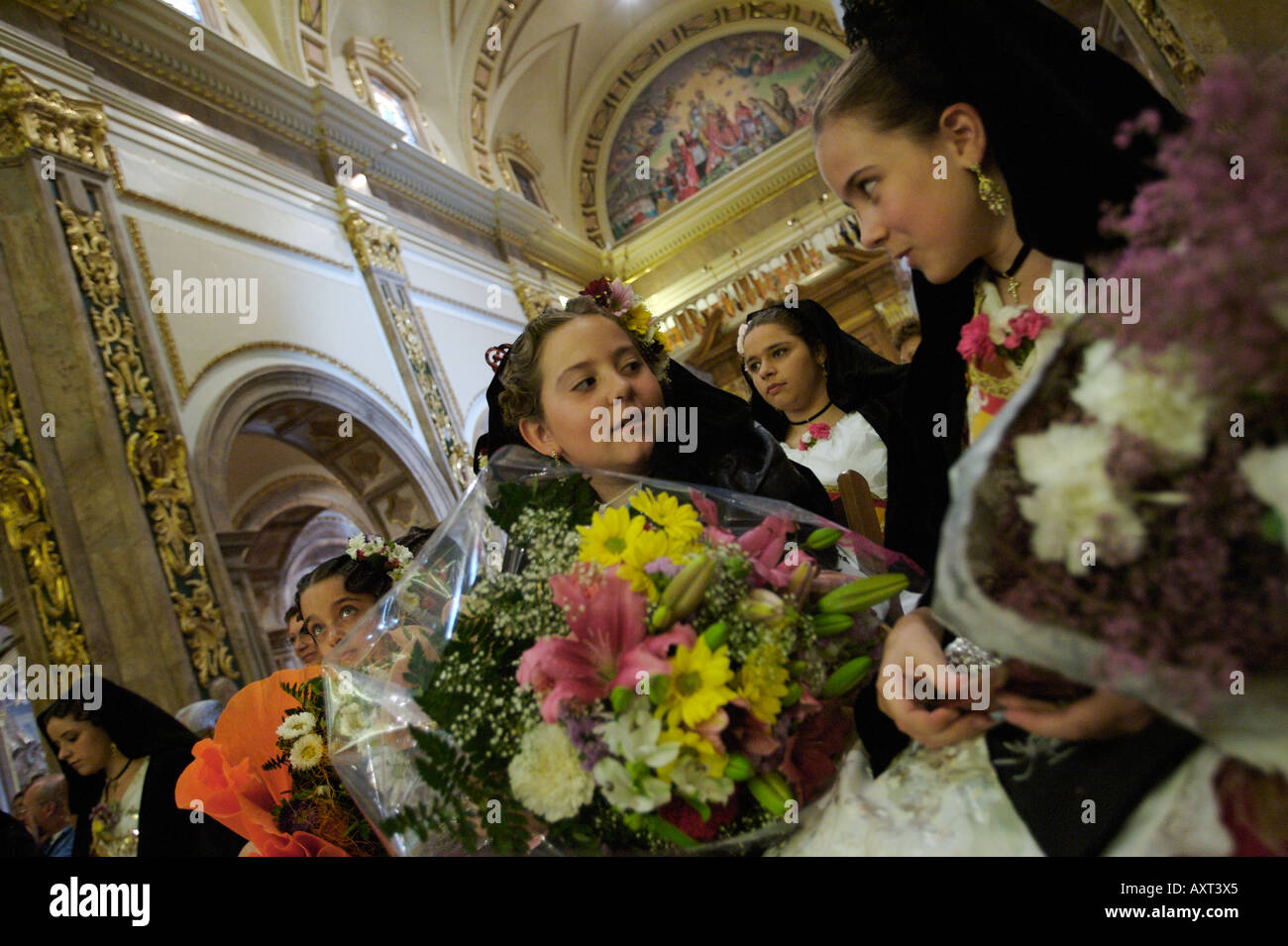 Receiving Holy Communion Stock Photo - Alamy
