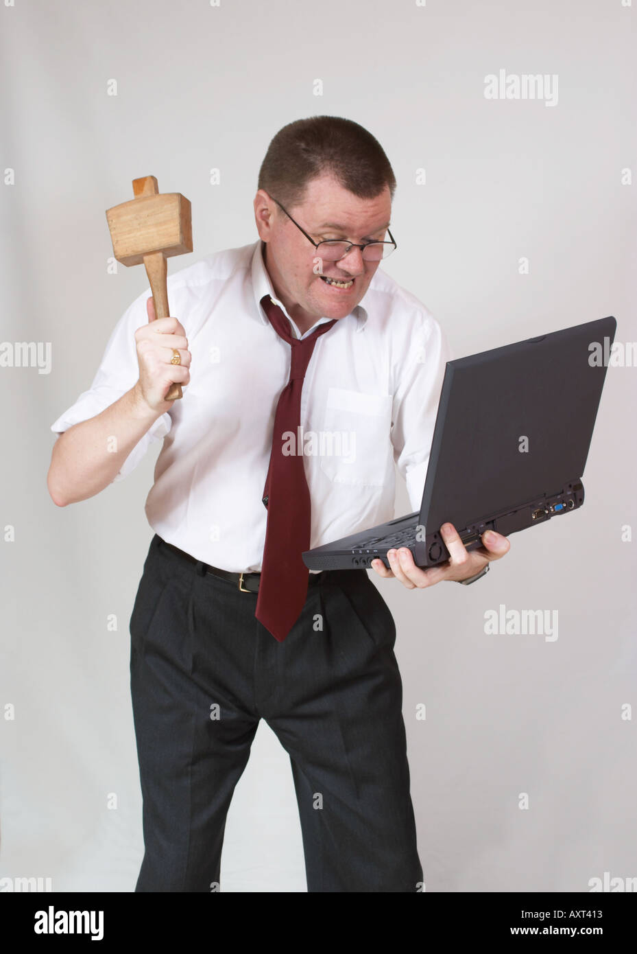Destroyed Laptop High Resolution Stock Photography and Images - Alamy