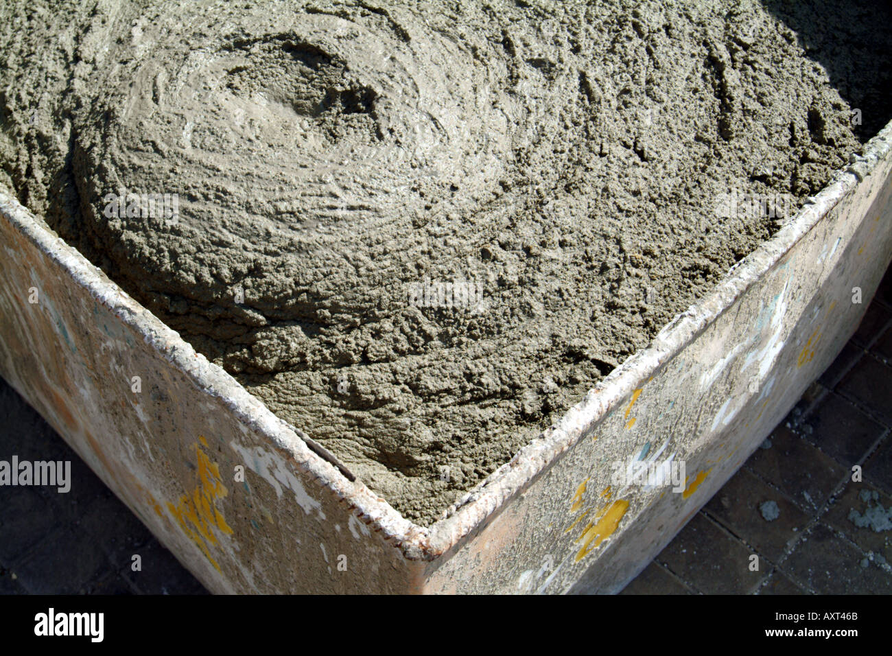 concrete cement building trade Stock Photo - Alamy