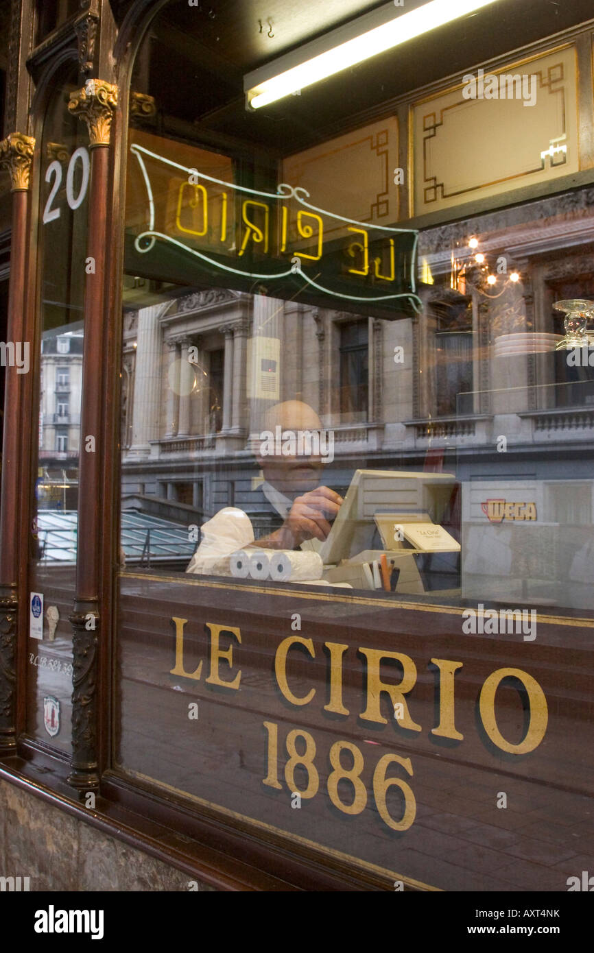 Cafe cirio brussels hi-res stock photography and images - Alamy