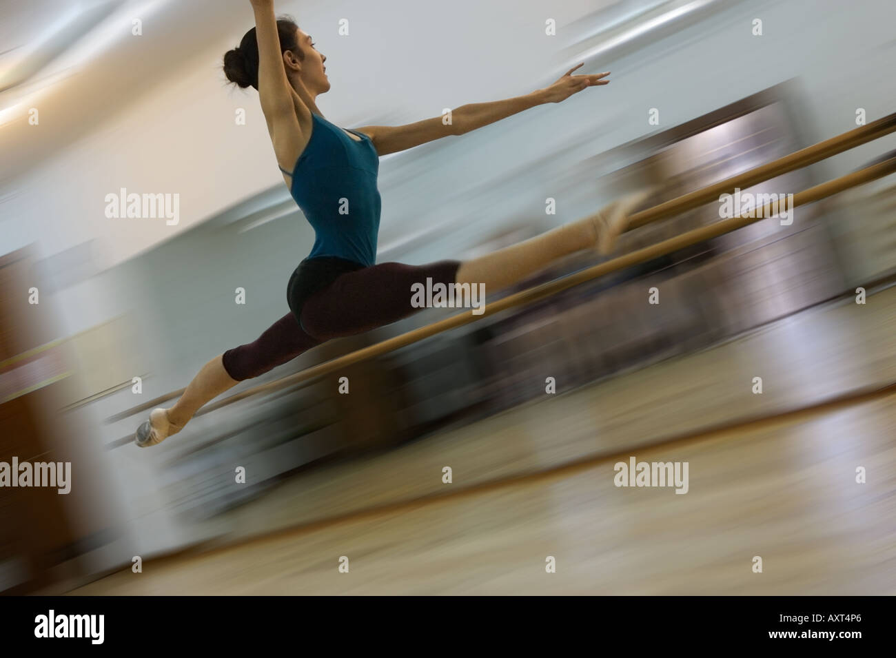 A mighty leap Stock Photo - Alamy