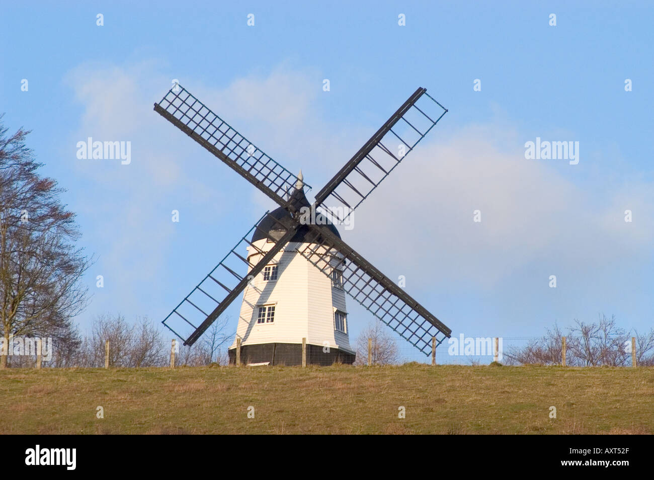 Traditional windmill at Turville in Buckinghamshire Stock Photo - Alamy