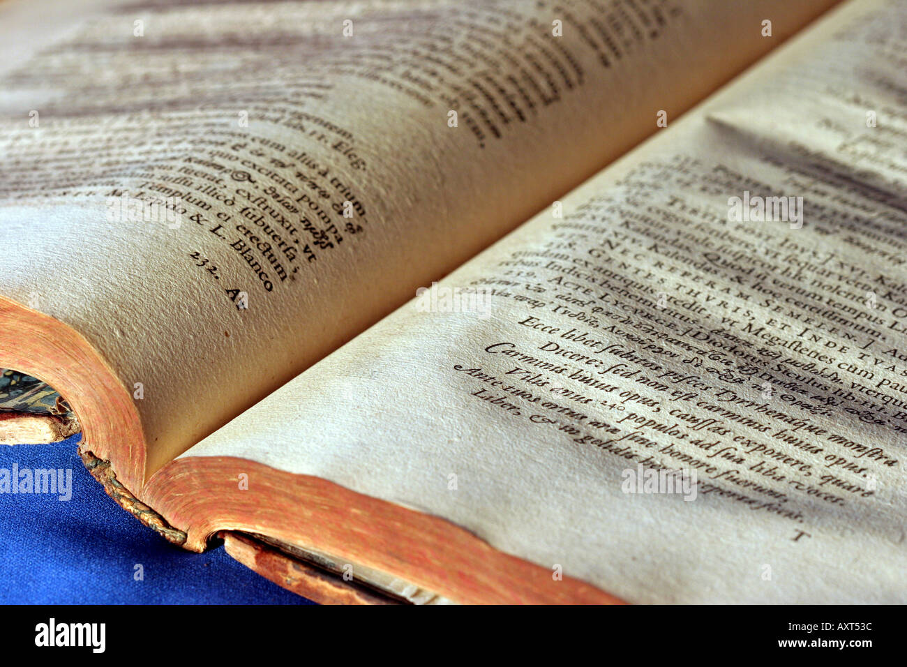 Parchment bound book hi-res stock photography and images - Alamy