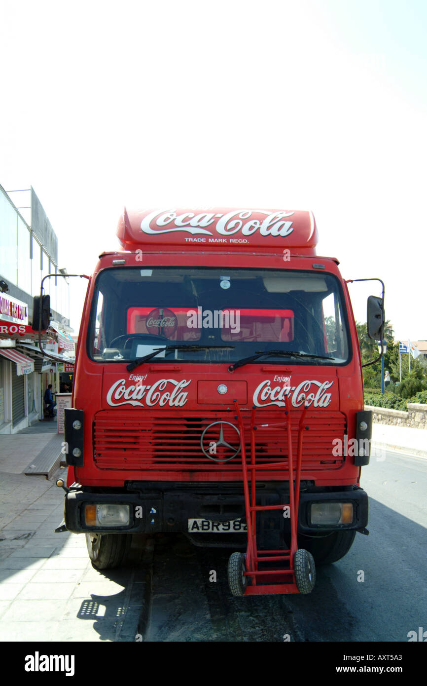 Coca cola red wagon vehicle hi-res stock photography and images - Alamy