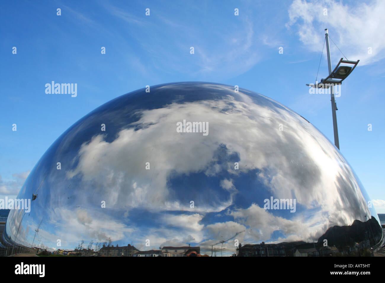 Beautiful world mirror All in one Stock Photo - Alamy