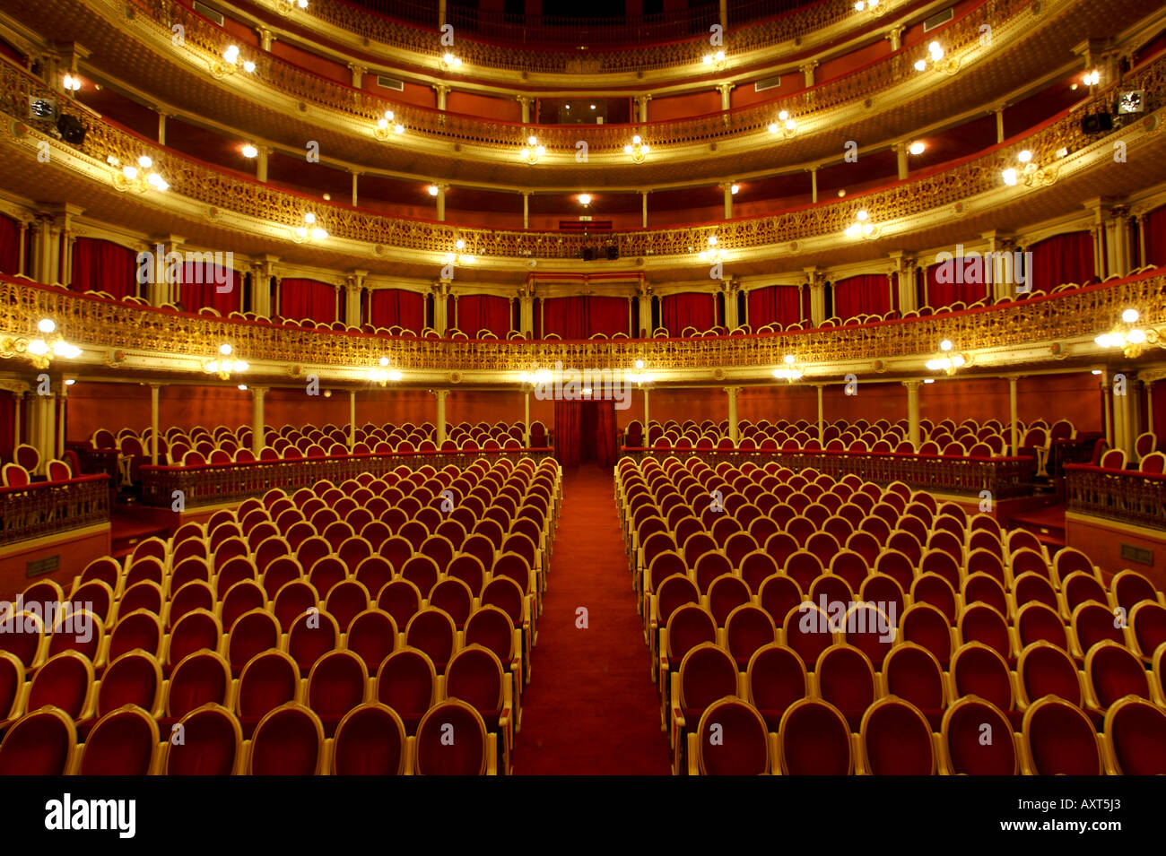 Teatro Romea in Murcia, Spain Stock Photo - Alamy