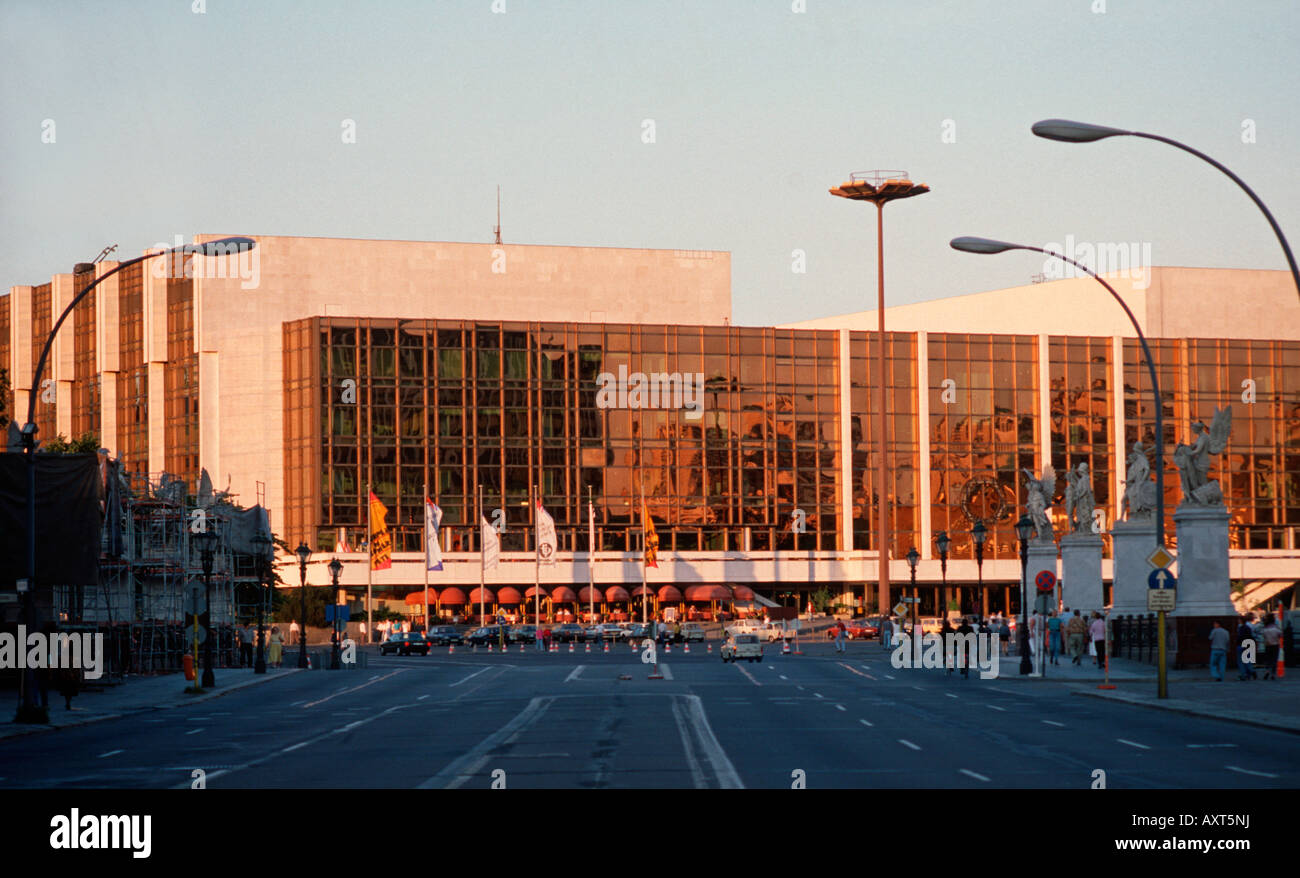 Berlin. Palast der Republik, approximately 1990 Stock Photo - Alamy