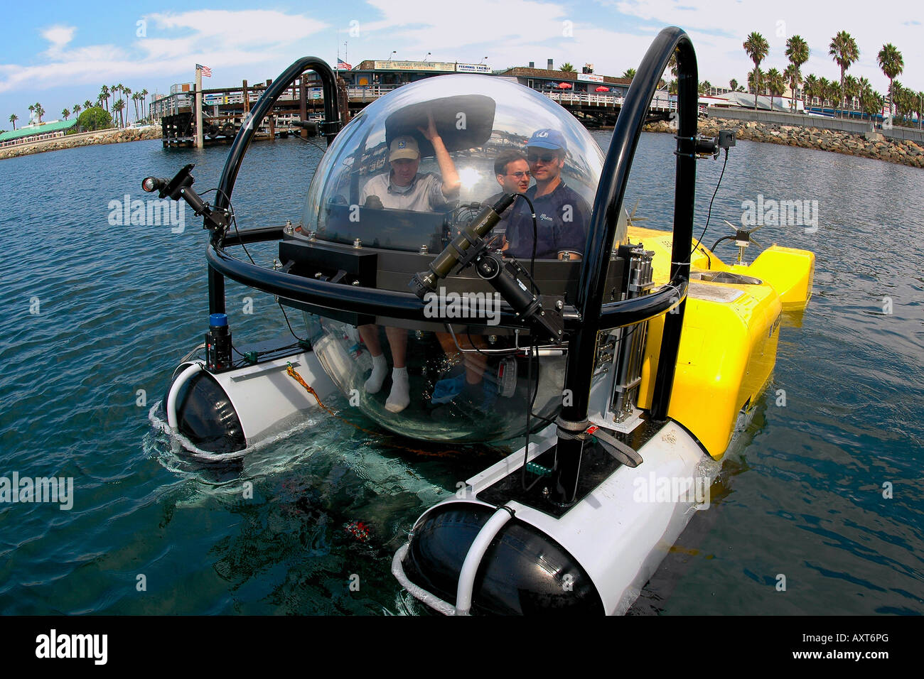 Submarine launch California Pacific Ocean Stock Photo - Alamy
