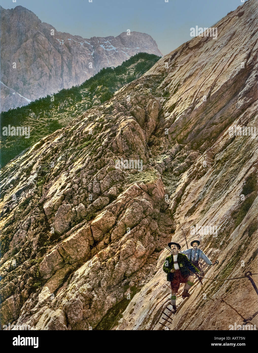 Historical mountain climbing hi-res stock photography and images - Alamy