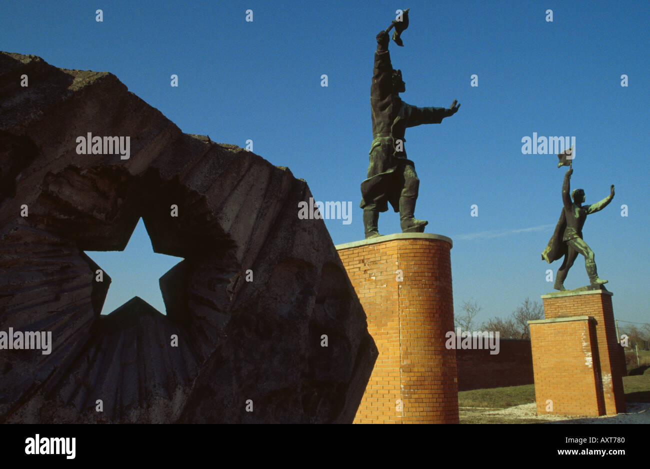 Budapest Communist Statue Park Hungary Stock Photo - Alamy