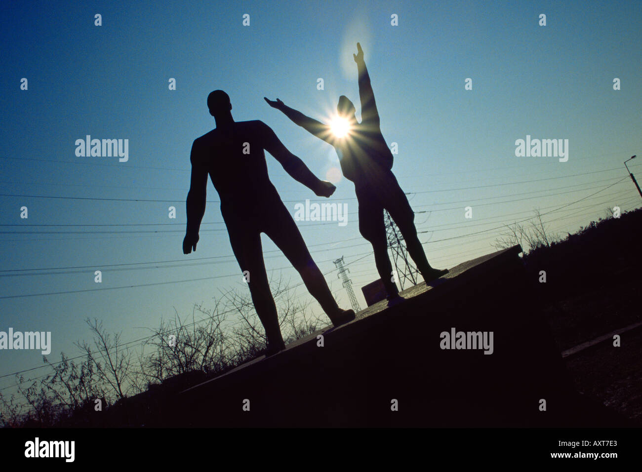 Communist Statue Park Budapest Hungary Stock Photo - Alamy