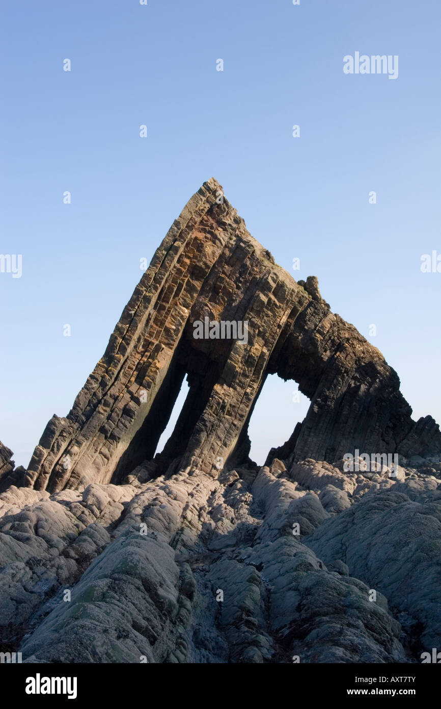 Black Church rock, north Devon, UK Stock Photo - Alamy