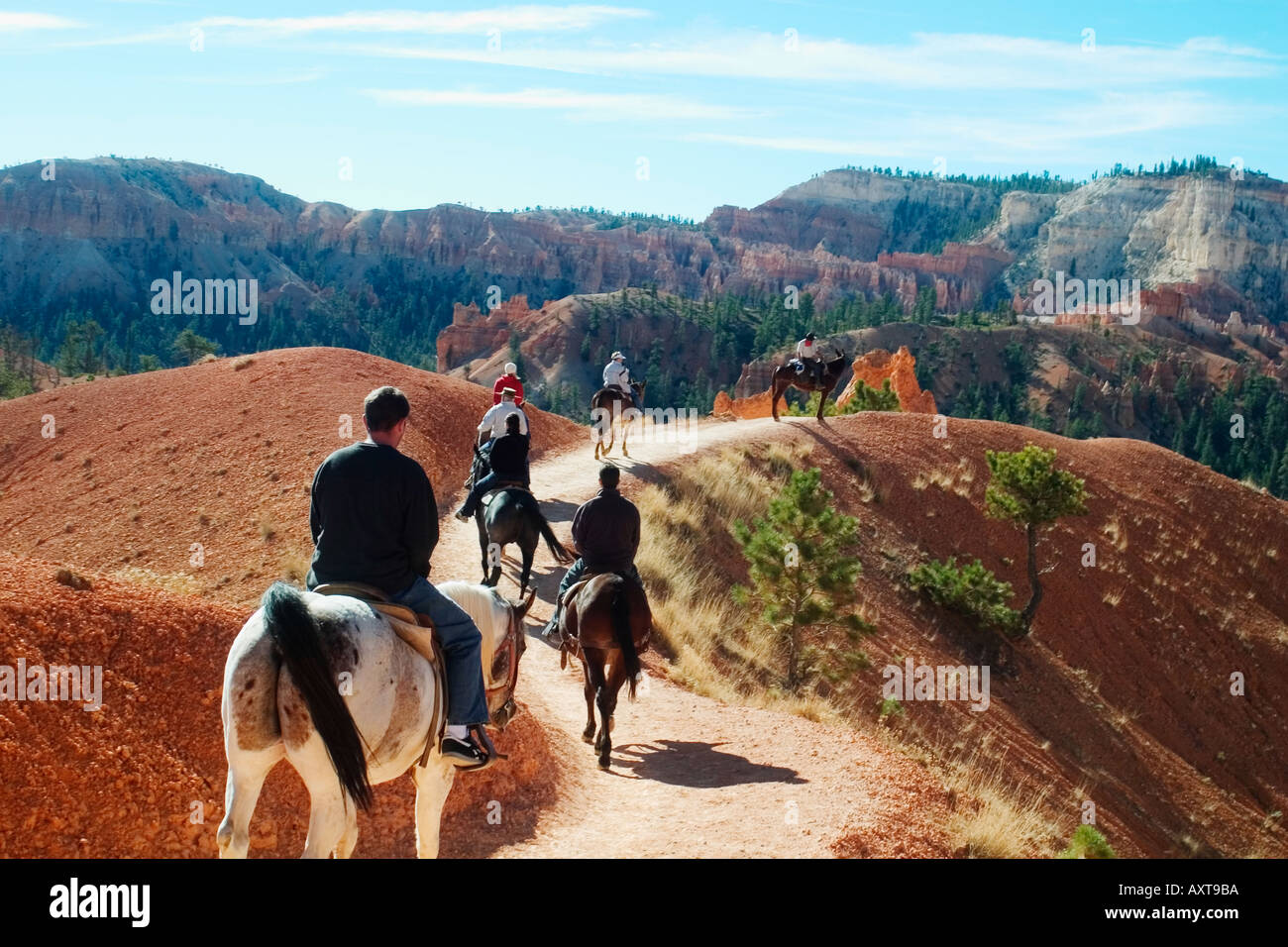 Two riders leading horses hi-res stock photography and images - Alamy