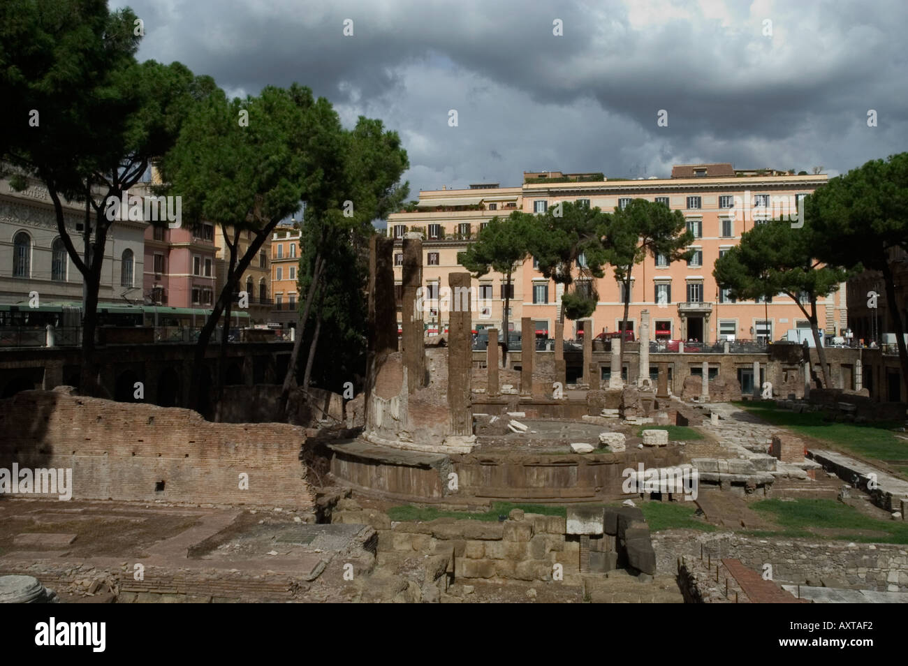 Area Sacra Largo Argentina Rome Italy Europe Stock Photo - Alamy