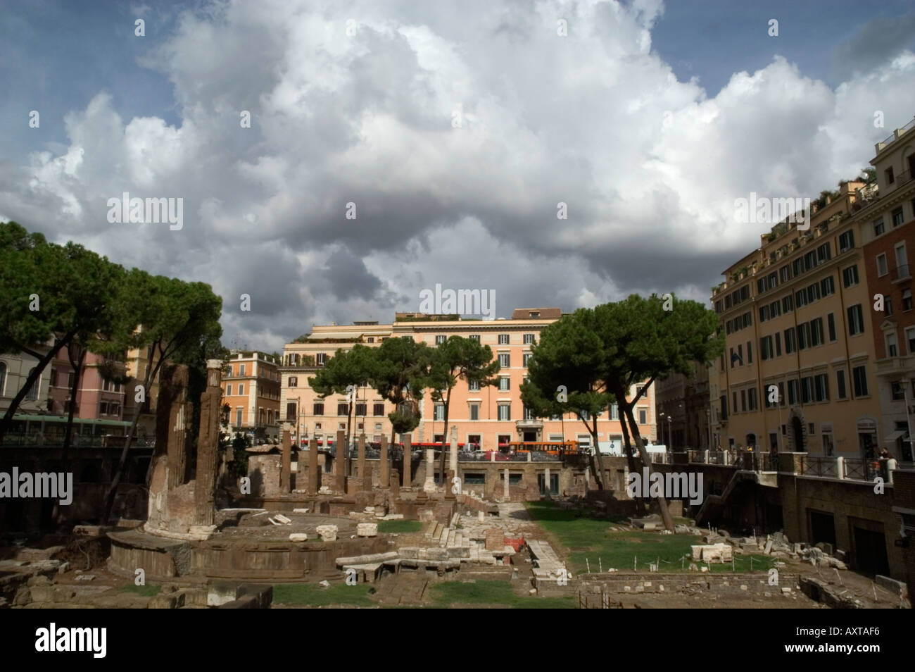 Area Sacra Largo Argentina Rome Italy Europe Stock Photo - Alamy