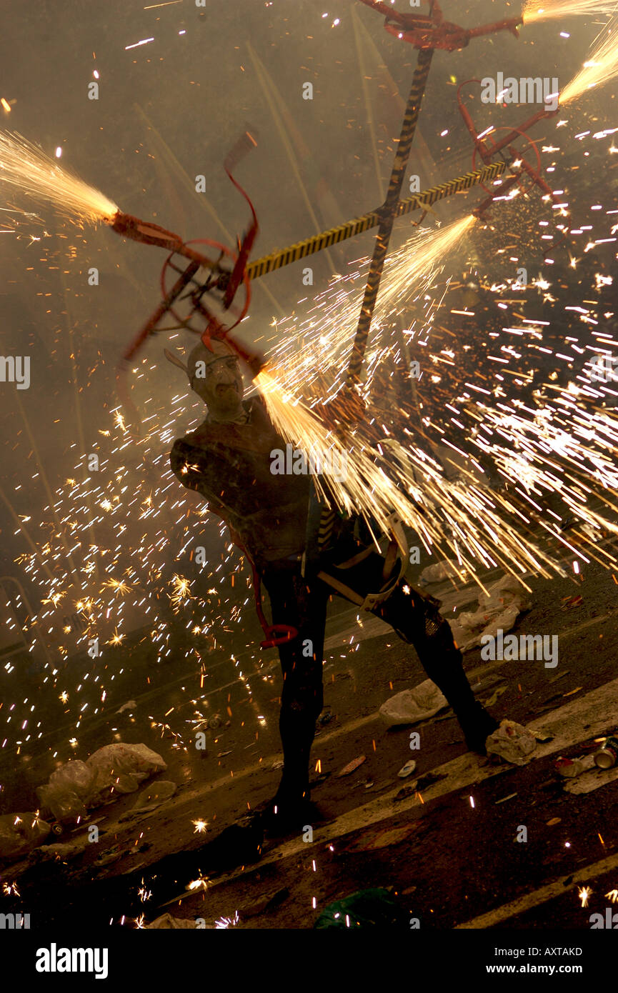 The Burial of the Sardine party in Spain Stock Photo - Alamy