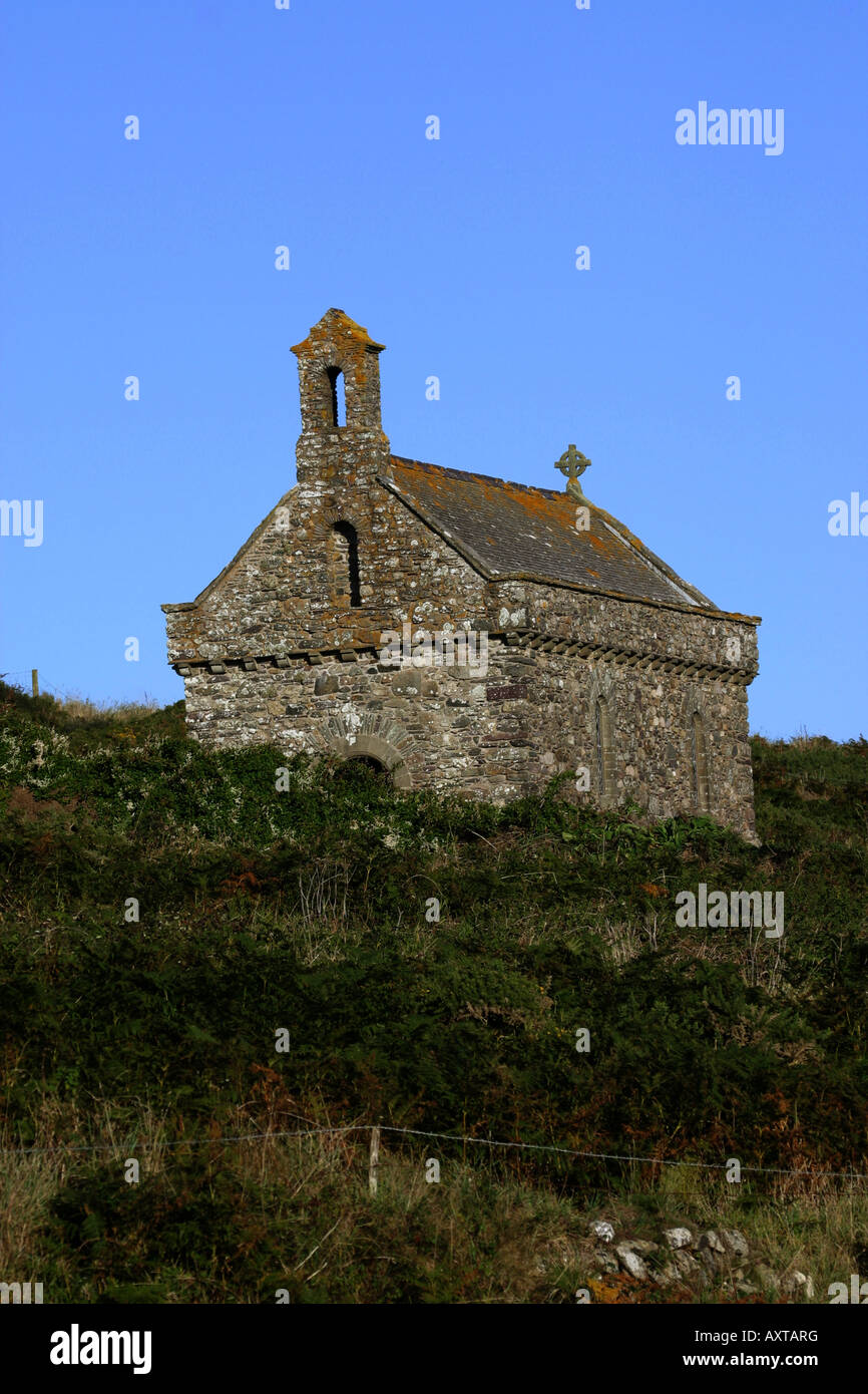 St Non's Chapel, St David, Pembrokeshire, Wales Stock Photo - Alamy