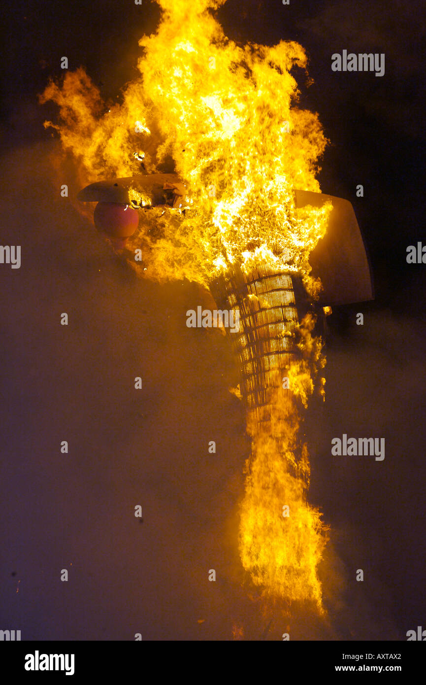 The Burial of the Sardine party in Spain Stock Photo - Alamy