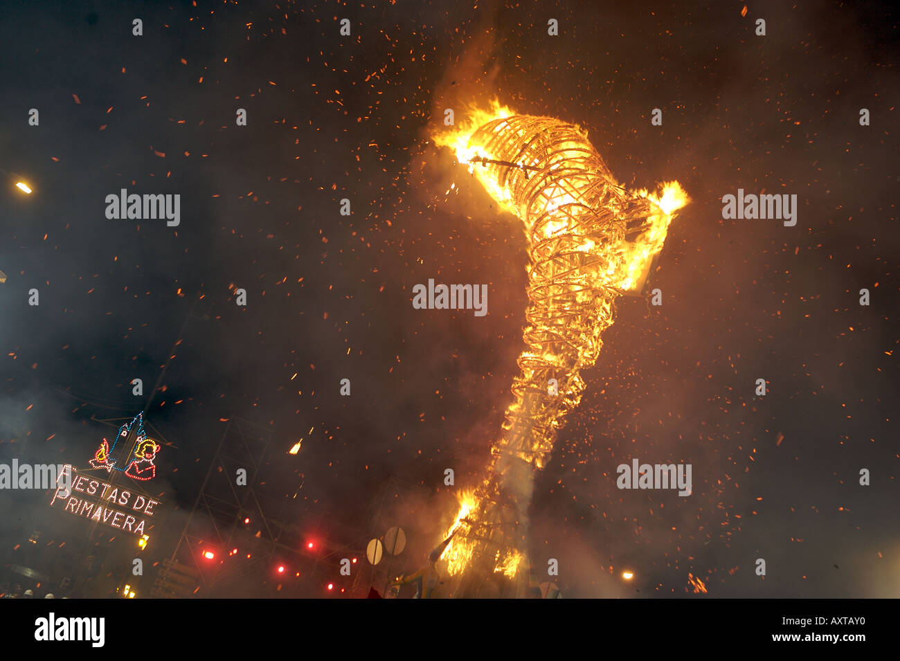The Burial of the Sardine party in Spain Stock Photo - Alamy