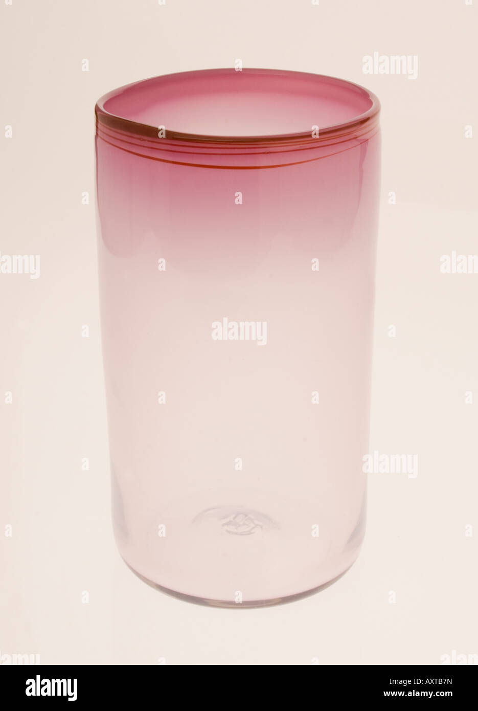 pink glass vase Stock Photo - Alamy