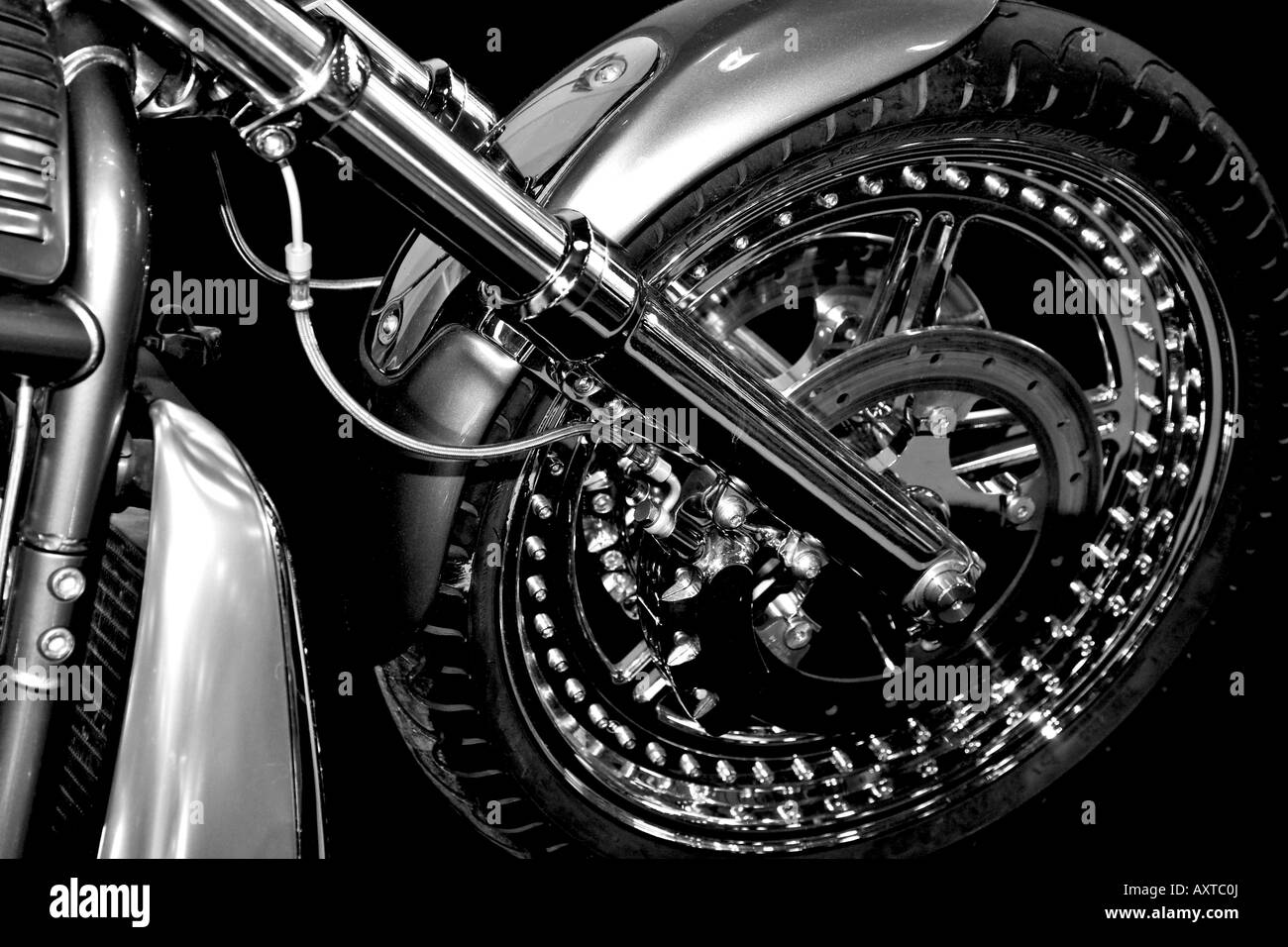 Two wheeled motor vehicle hi-res stock photography and images - Alamy