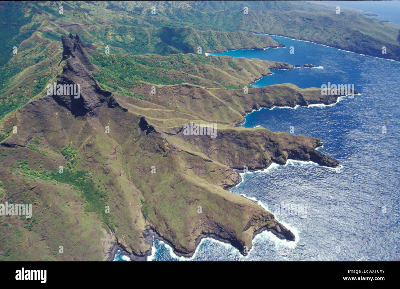 Marquesas Islands Volcano High Resolution Stock Photography and Images ...