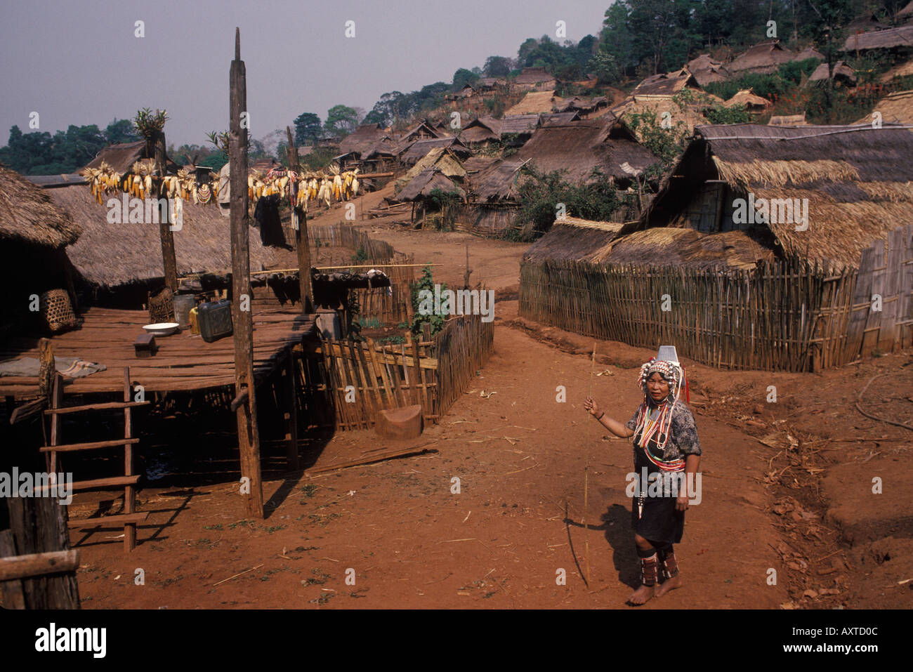 Akha tribes in northern thailand hi-res stock photography and images ...
