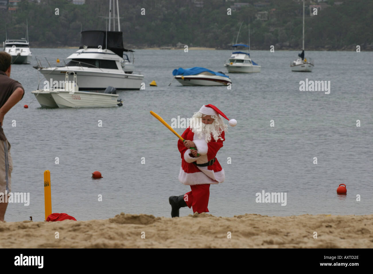 Australian Santa Claus Stock Photo - Alamy