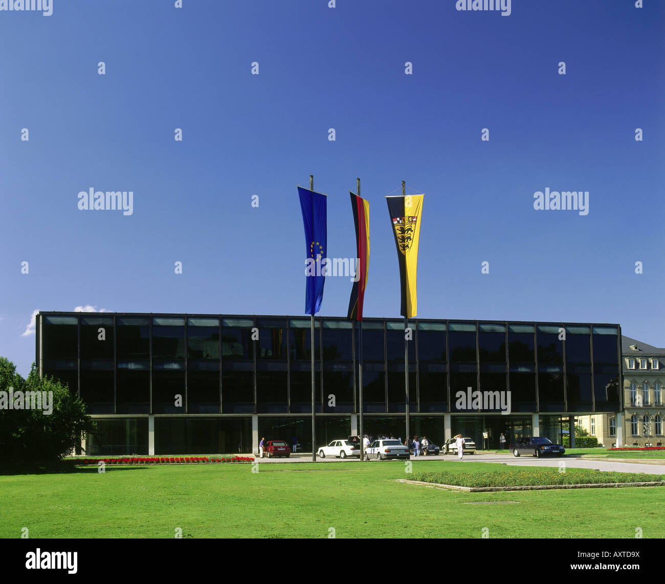 geography / travel, Germany, Baden-Wuerttemberg, Stuttgart, Landtag ...