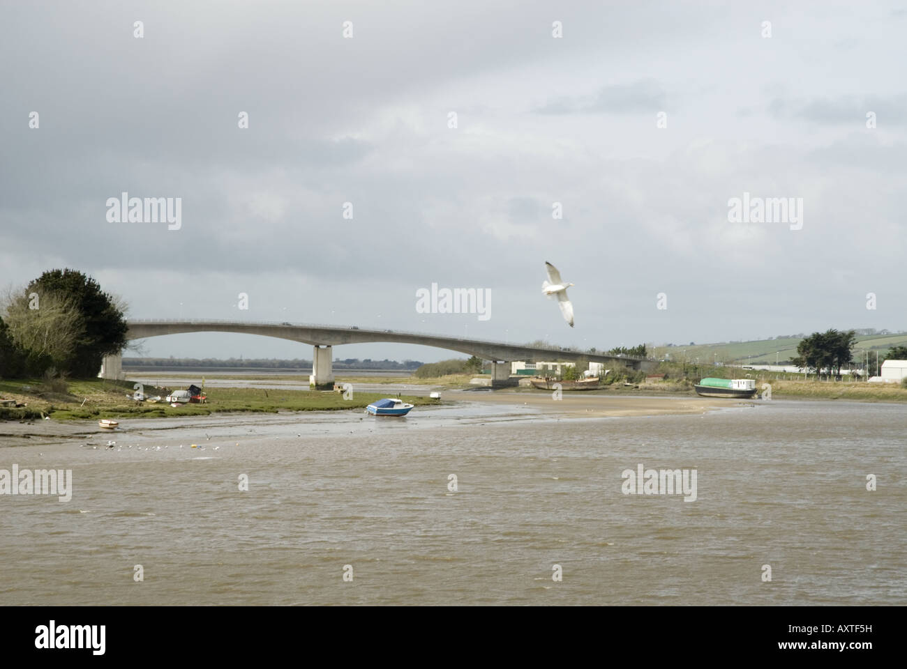 Barnstaple New Bridge Stock Photo - Alamy