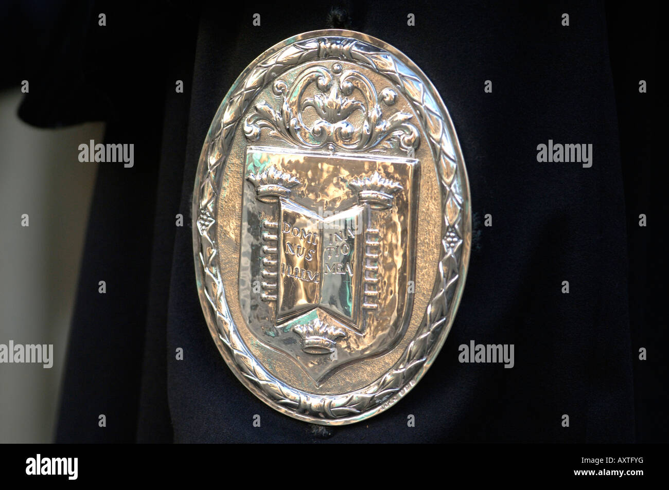 The University badge worn by head proctor Stock Photo - Alamy